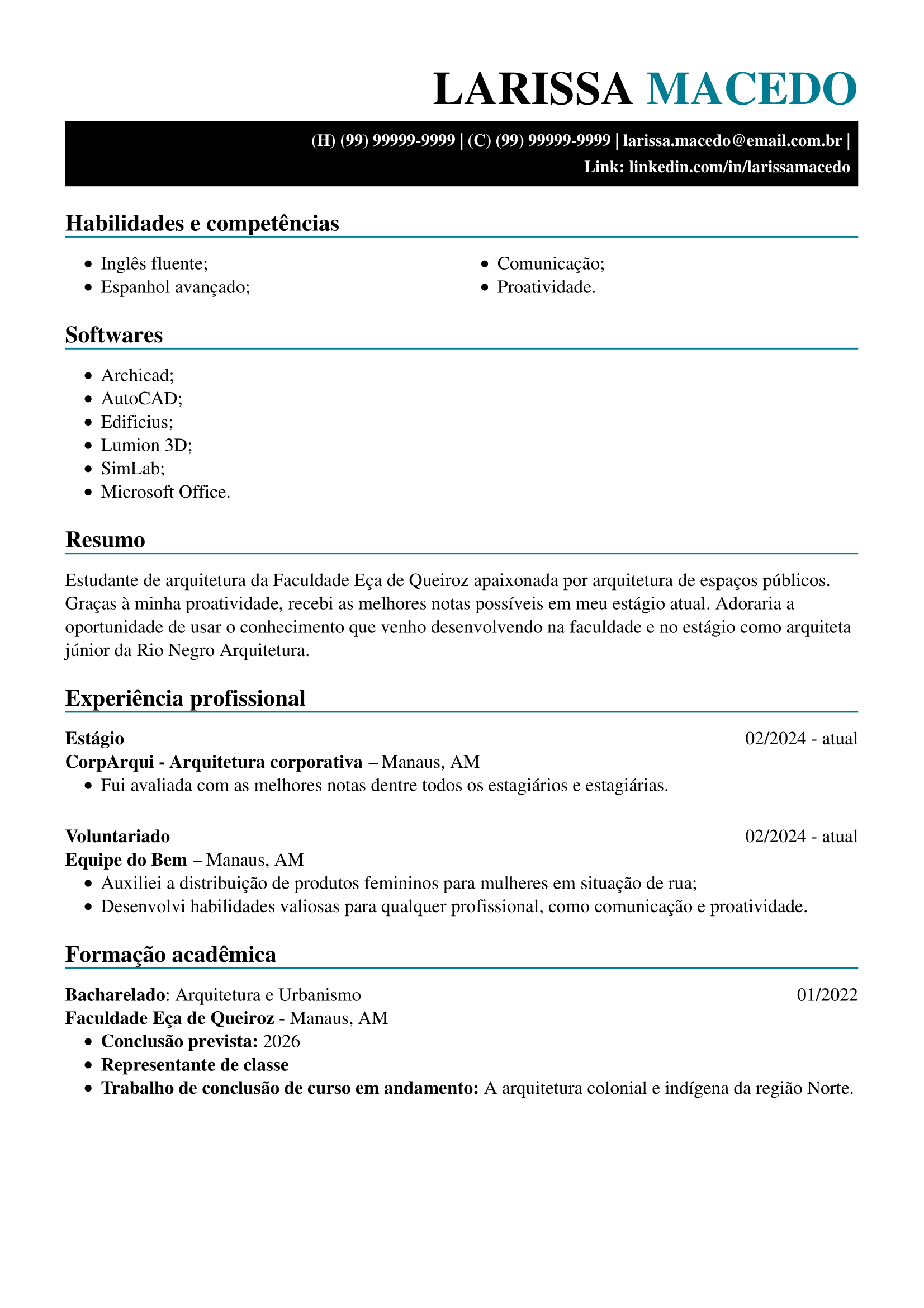 Melhores modelos de currículo prontos para baixar