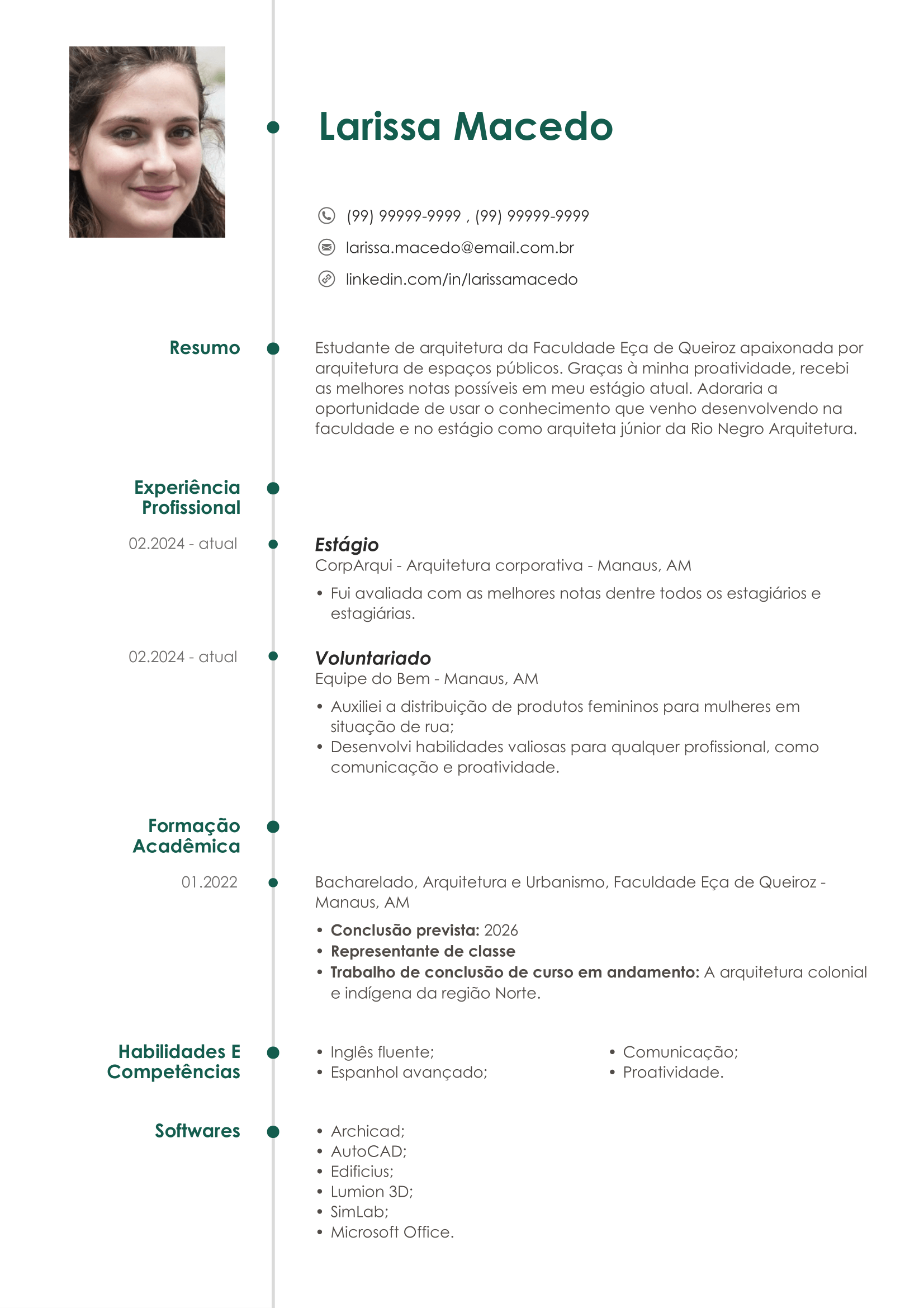 Melhores modelos de currículo prontos para baixar